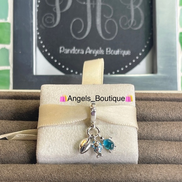 Pandora | Jewelry | New Pandora Fish Turtle And Shell Dangle | Poshmark